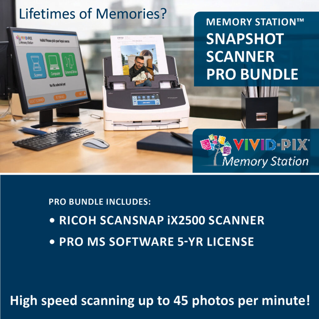 Memory Station™ Snapshot Scanner Pro Bundle - Vivid-Pix